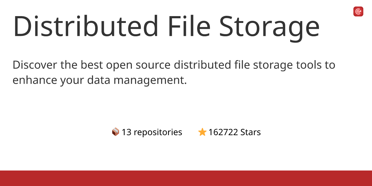 List Distributed File Storage - opensslist List Distributed File Storage - opensslist